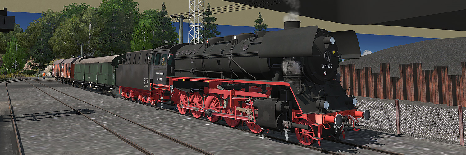 An iconic SLW-NE BR44 v3 DR Coal in the RFQ Series: The first of many ...